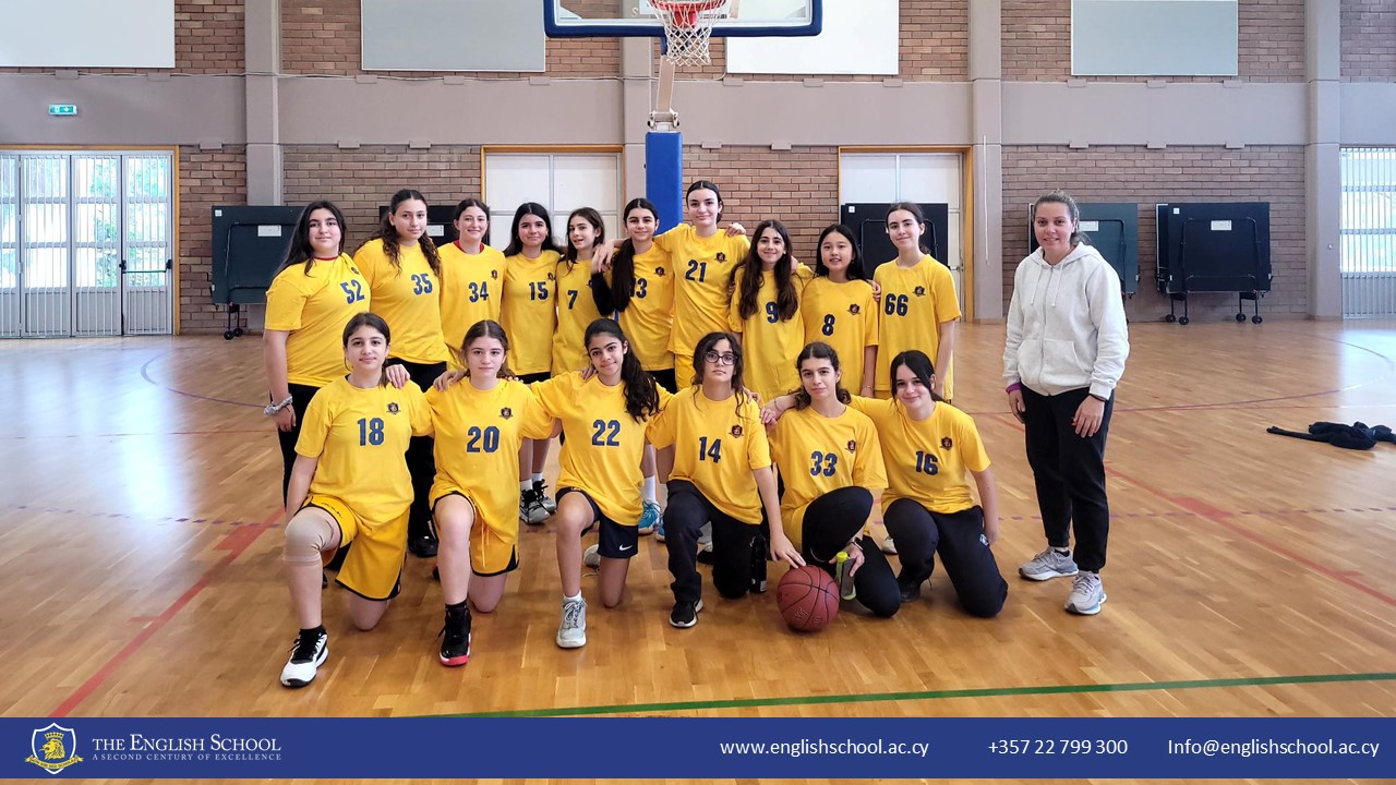 The English School: Pera Chorio Junior Girls' Basketball Team Triumphs in Ministry of Education ...